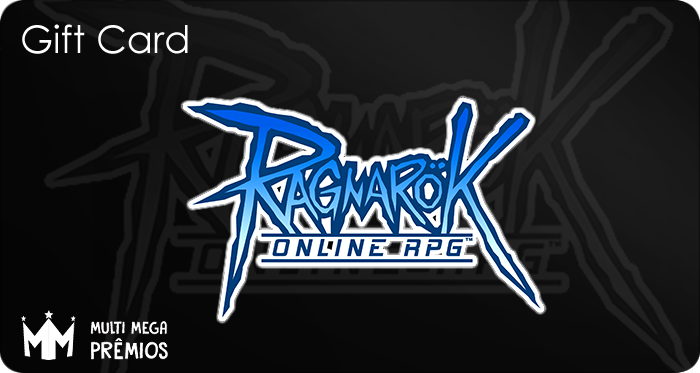 Cartão Presente Ragnarök Online - Multi Mega Premios